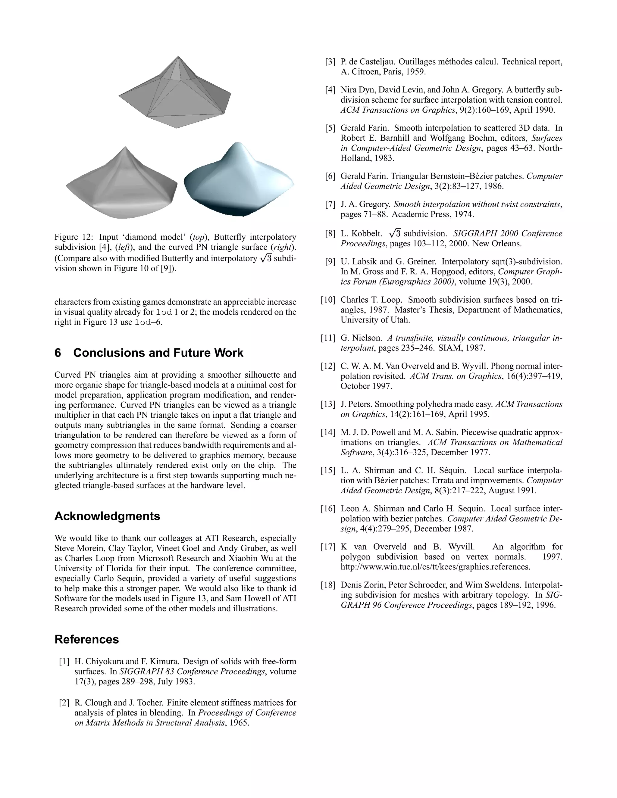 Curved PN Triangles | PDF