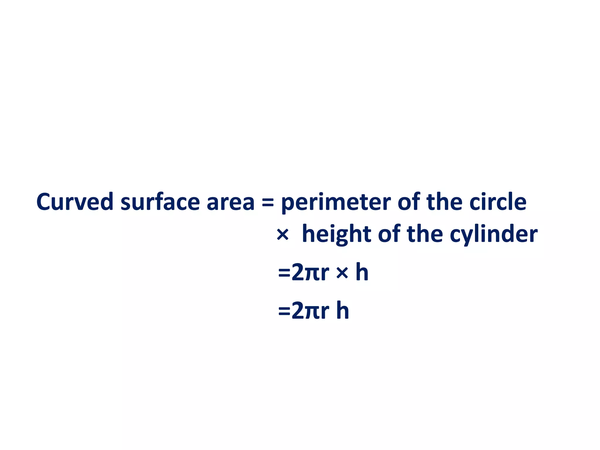 Curved surface area final powerpoint presentation dhanya | PPTX