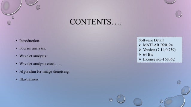 Curved Wavelet Transform For Image Denoising using MATLAB.
