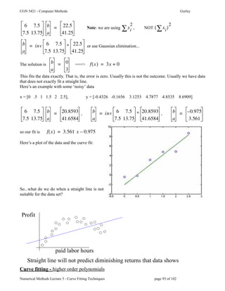 Curvefitting | PDF