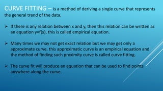 Curve fitting | PPTX