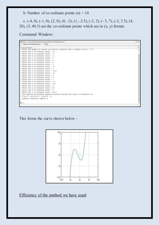 Curve Fitting - Linear Algebra | PDF | Free Download