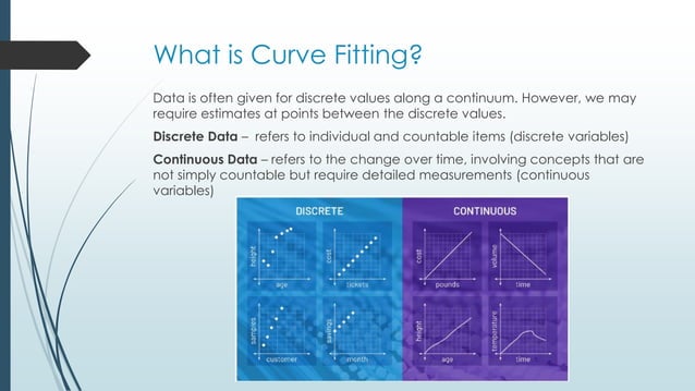 Curve Fitting And Interpolation Lecture Notespdf Physics Science