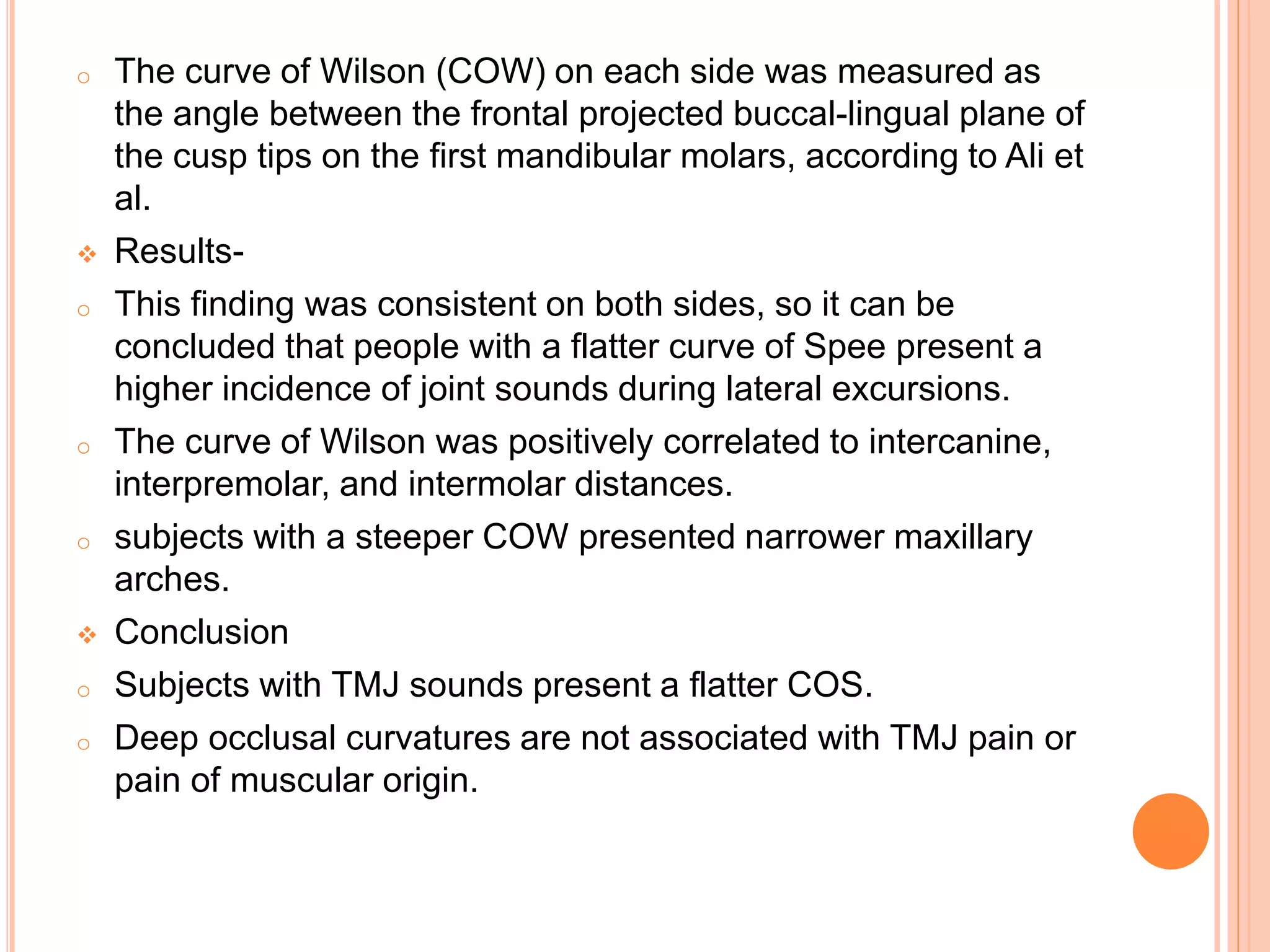 Compensating Curves in Prosthodontics | PPTX