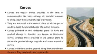 CURVES.pptx surveying engineerings based on survey | PPT