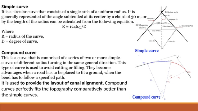 CURVES.pptx surveying engineerings based on survey | PPT