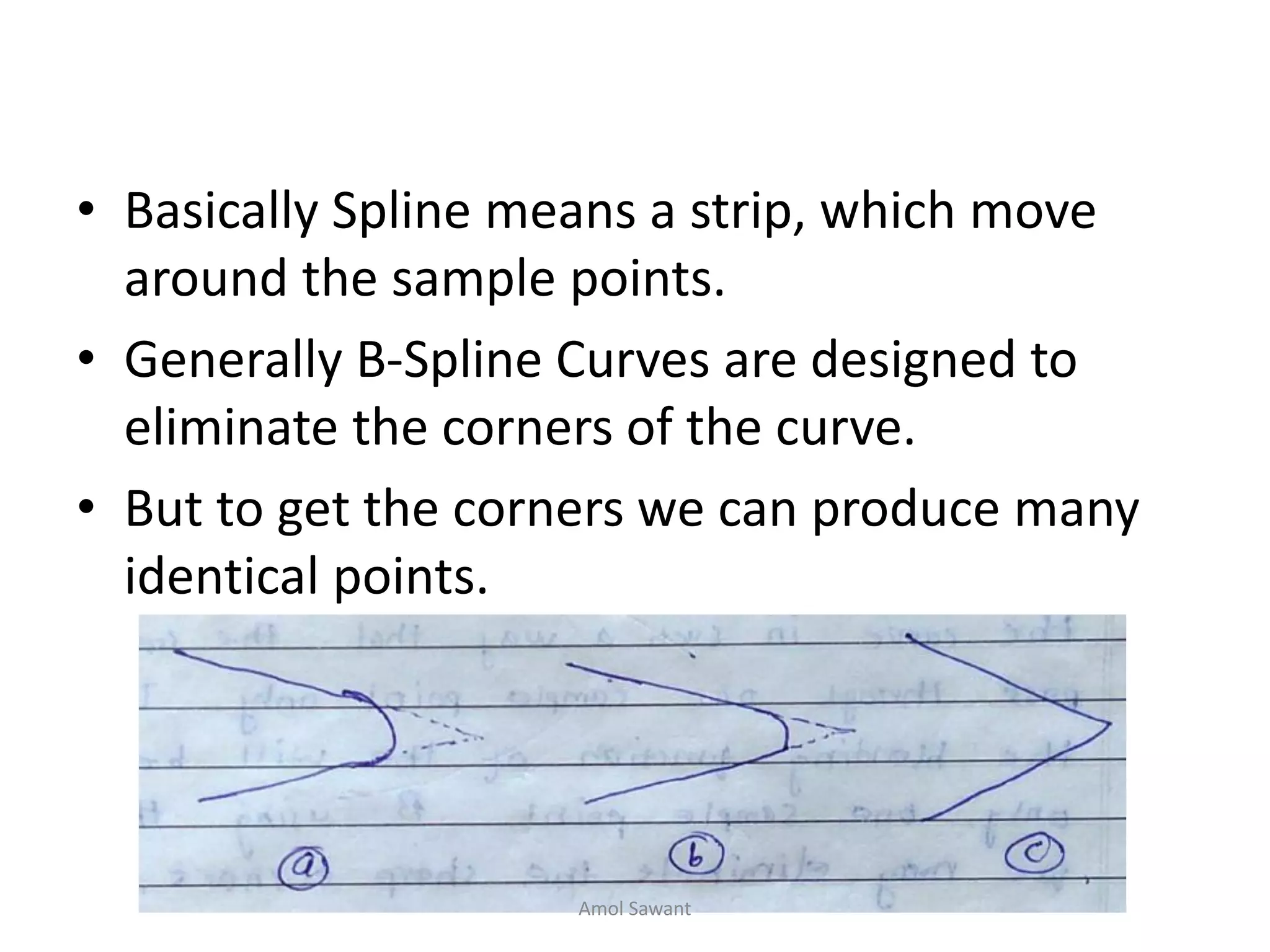 Curves and fractals b spline and bezier | PDF
