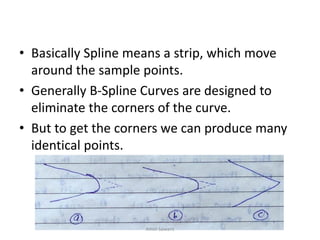 Curves and fractals b spline and bezier | PDF
