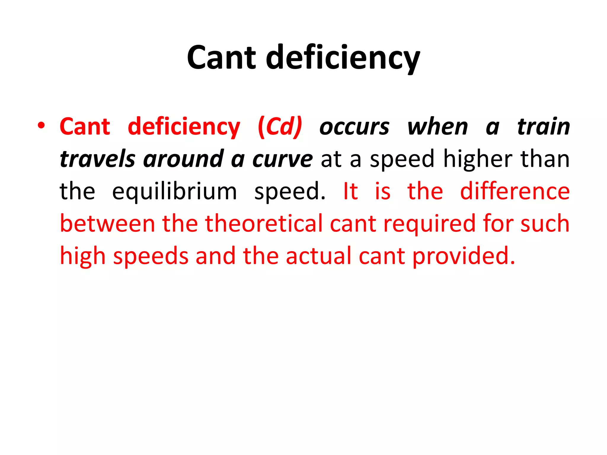 Railway Engineering-Curves and superelevation | PPTX
