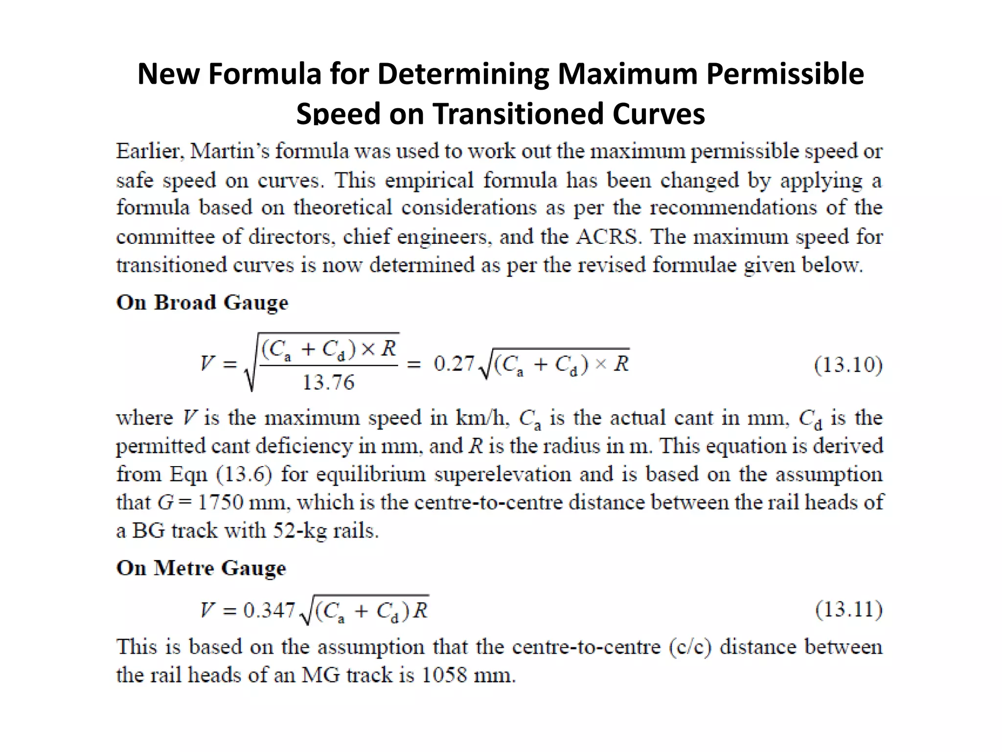 Railway Engineering-Curves and superelevation | PPTX