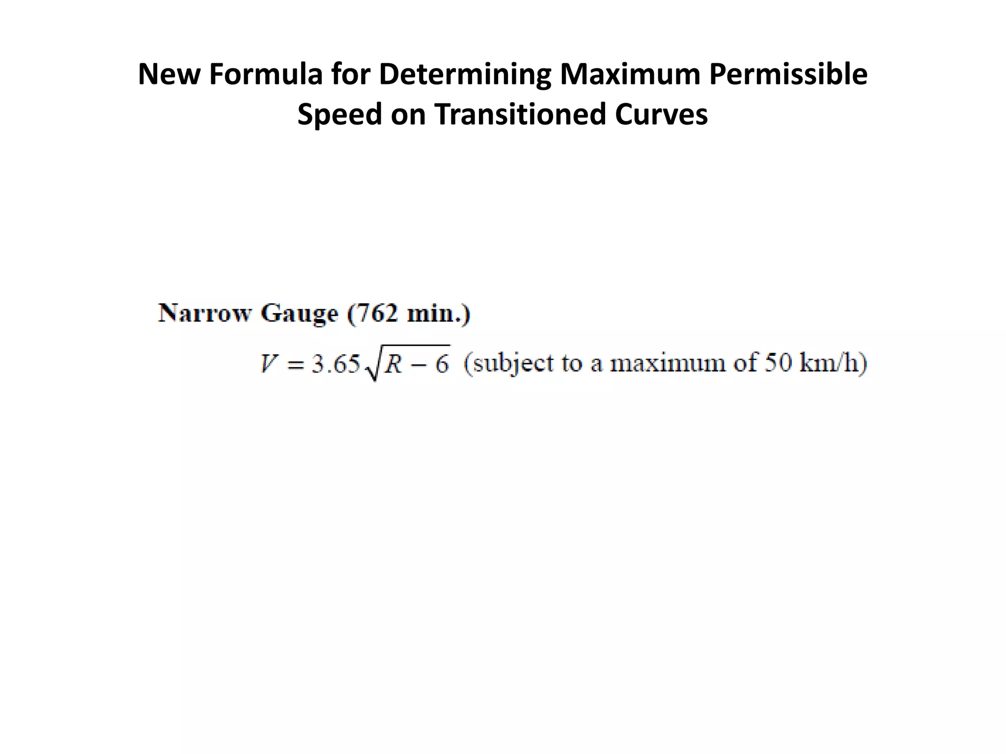 Railway Engineering-Curves and superelevation | PPTX