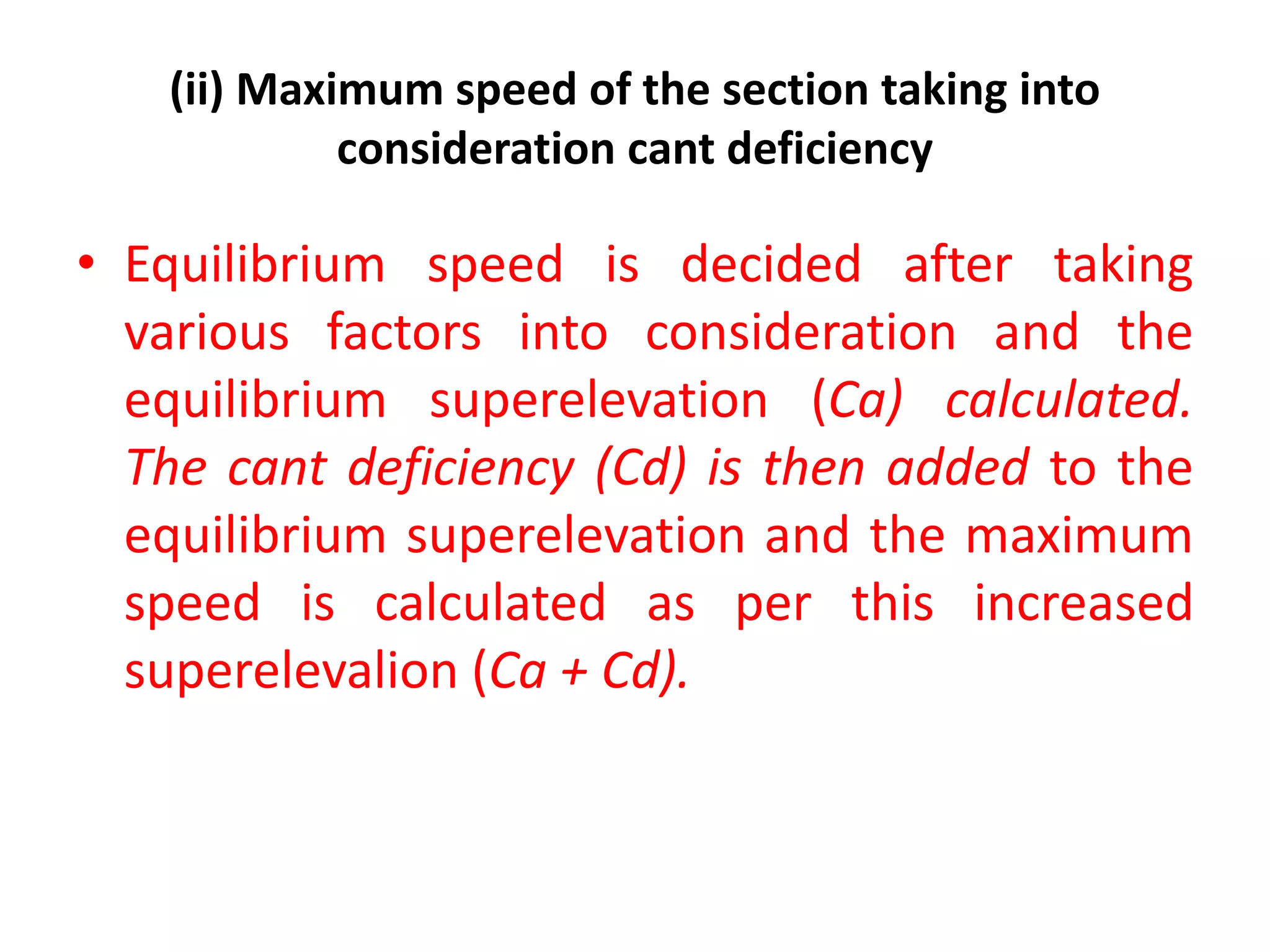Railway Engineering-Curves and superelevation | PPTX