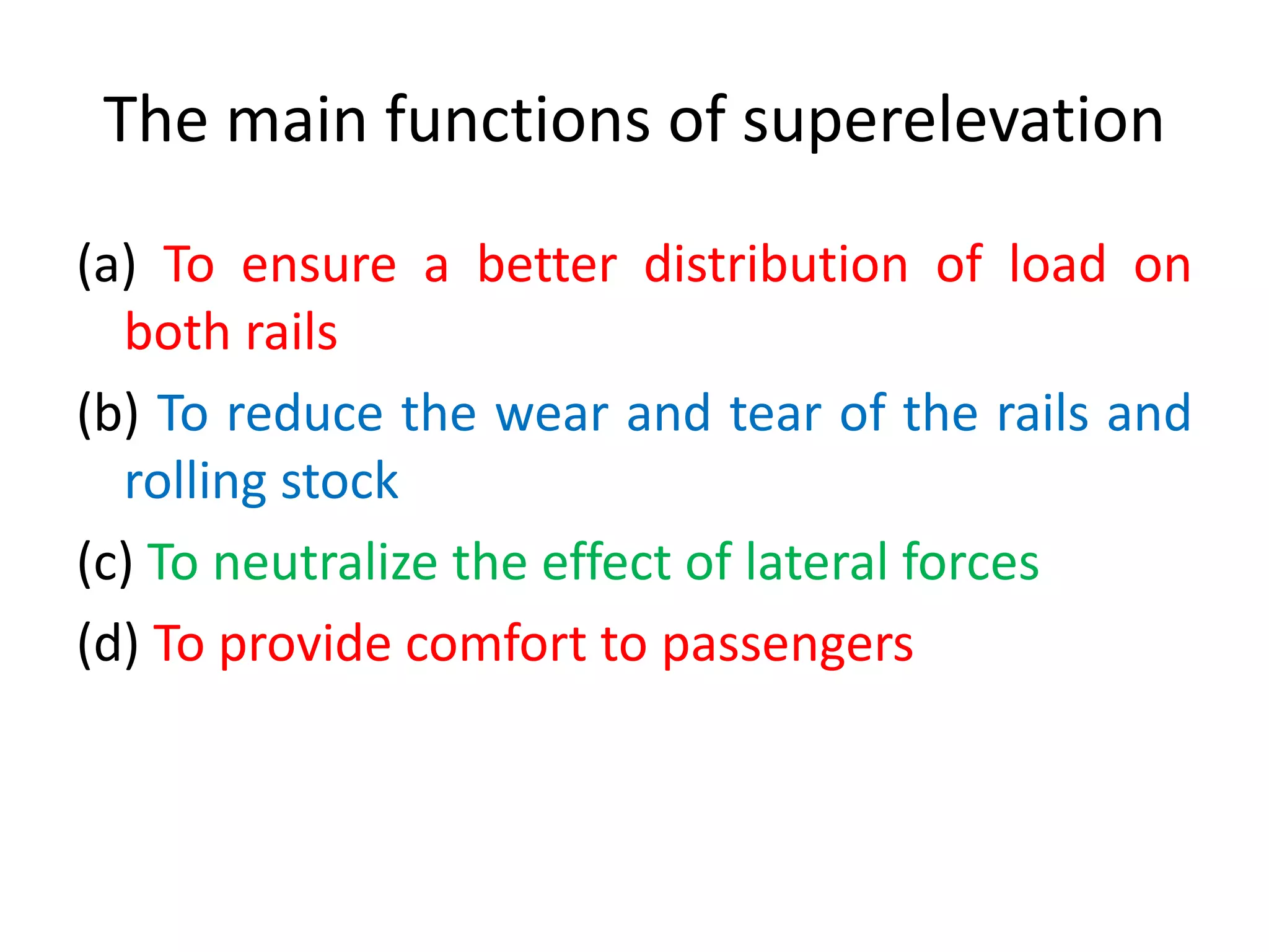 Railway Engineering-Curves and superelevation | PPTX