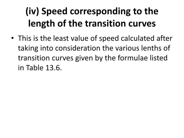 Railway Engineering-Curves and superelevation | PPTX | Rail Travel ...
