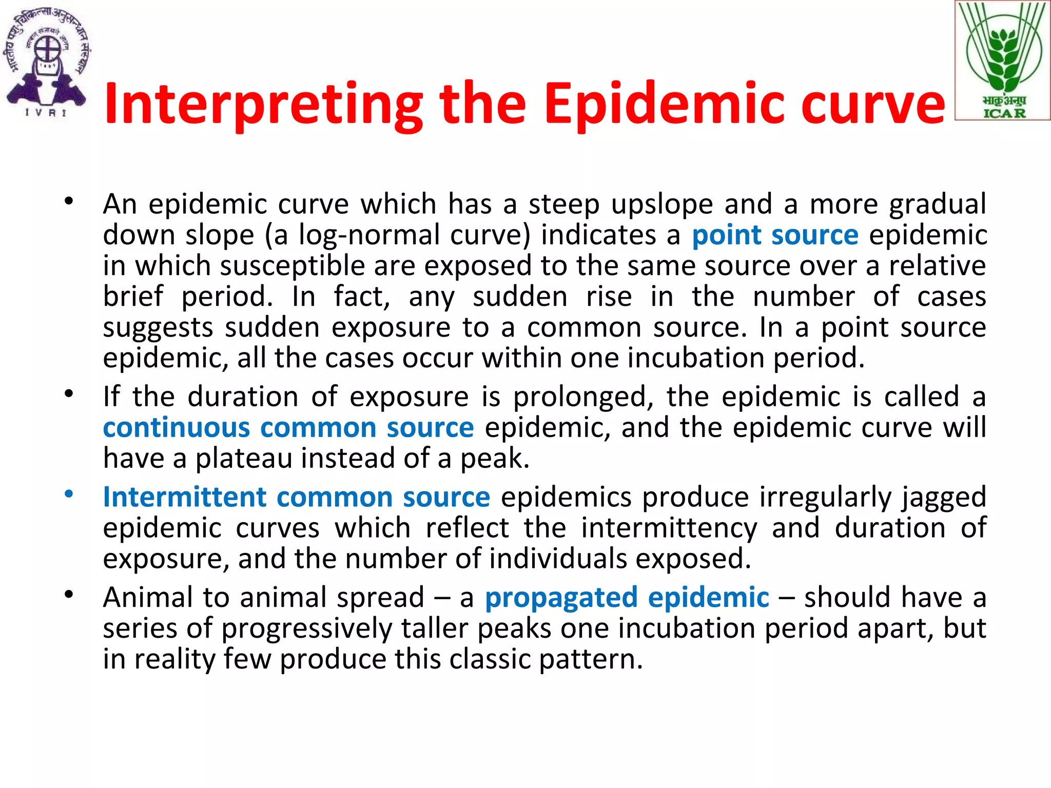 Curves in epidemiology: An overview | PPT