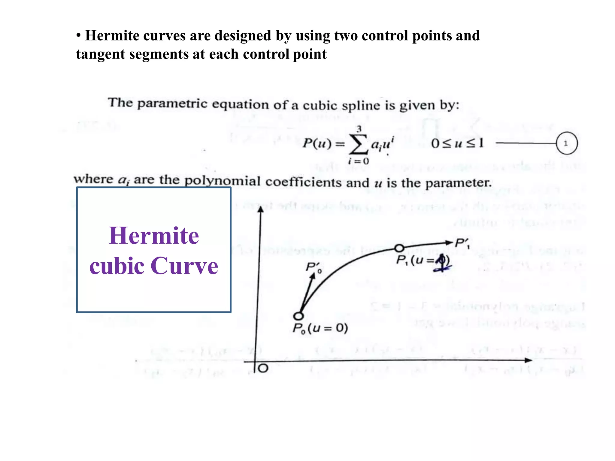 Curves wire frame modelling | PPTX