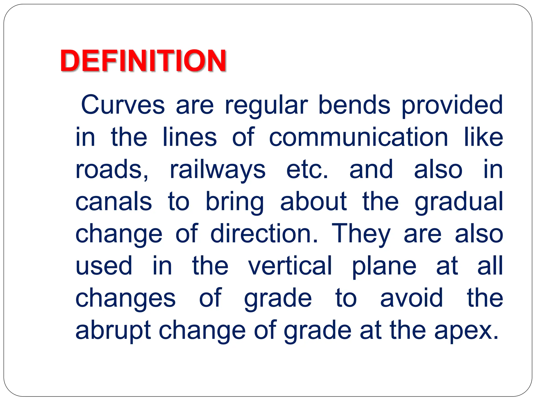 CURVE SURVEYING. btech civil engineeringpptx | PPTX