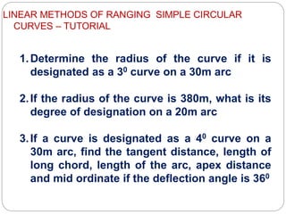 CURVE SURVEYING. btech civil engineeringpptx | PPTX