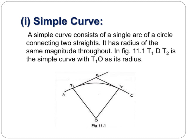 CURVE SURVEYING. btech civil engineeringpptx | PPTX | Geology | Science
