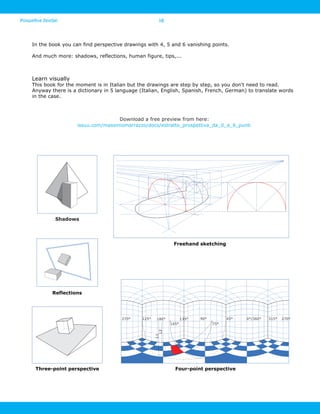 Curvilinear perspective how to draw and examples | PDF