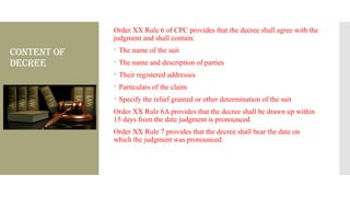 Differences between ORDER DECREE AND JUDGEMENT.pptx