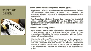 Differences between ORDER DECREE AND JUDGEMENT.pptx
