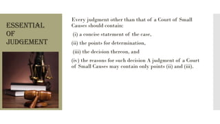 Differences between ORDER DECREE AND JUDGEMENT.pptx