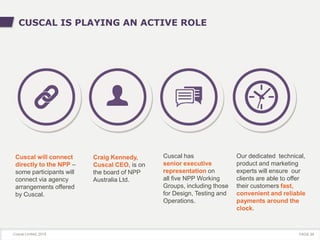The future of payments in Australia - Cuscal | PDF