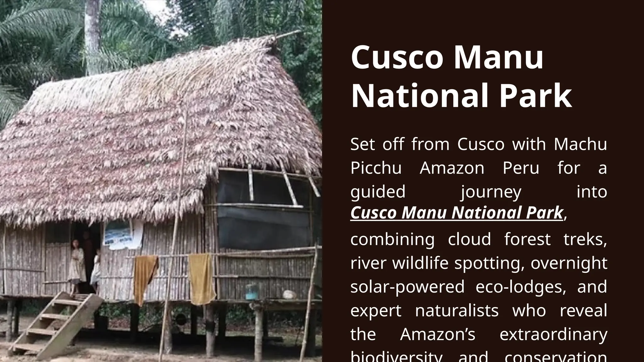 Cusco Gateway to Manu National Park.pptx