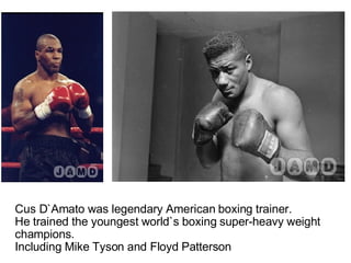 Cus D'Amato | PPT