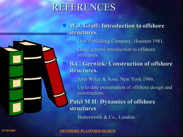 Offshore Structures Presentation | PPS