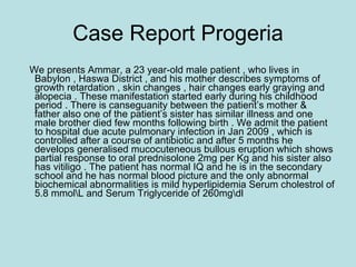 Progeria | PPT