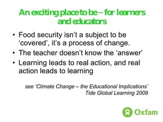 Food Security Workshop | PPT | Food & Drink