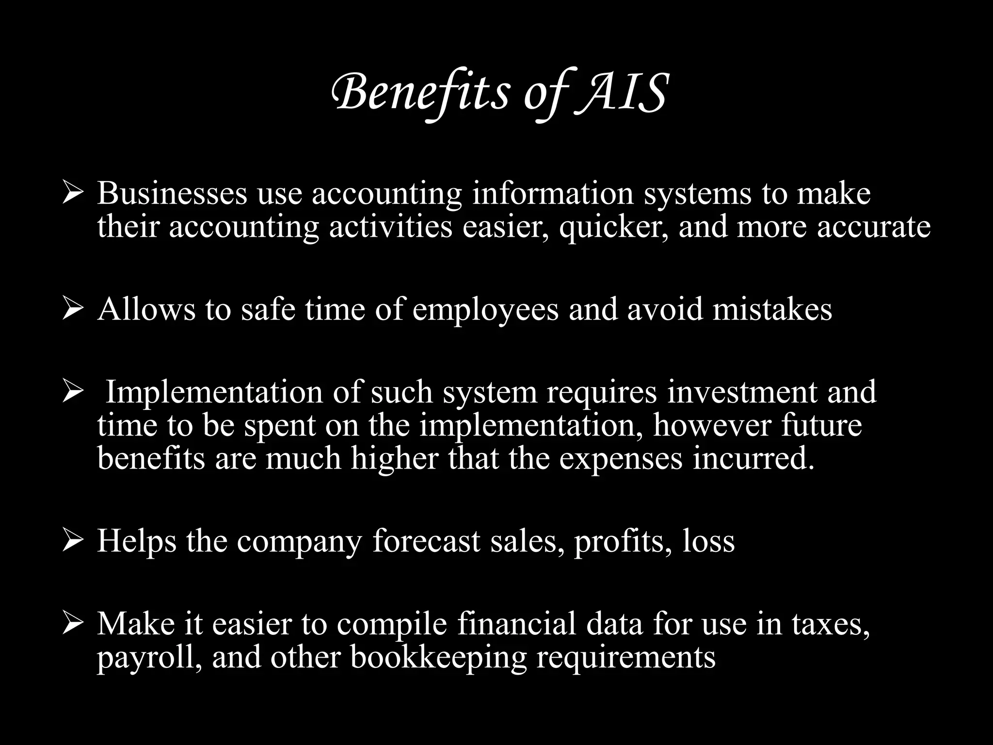 Accounting Information System Pptx