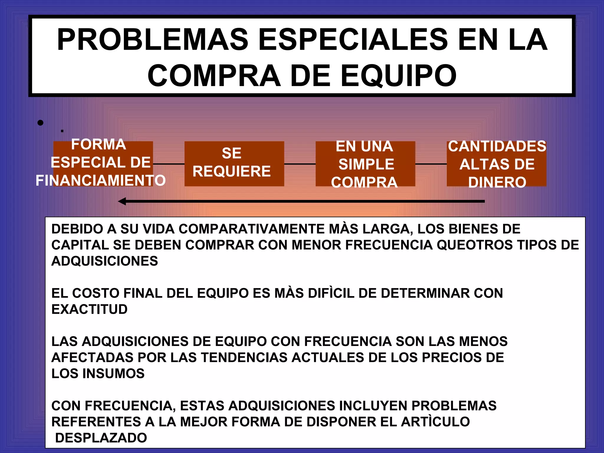DIVERSOS TIPOS DE ADQUISICIONES | PPT