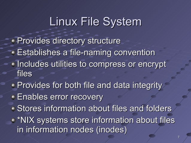 Linux Operating System Vulnerabilities | PPT