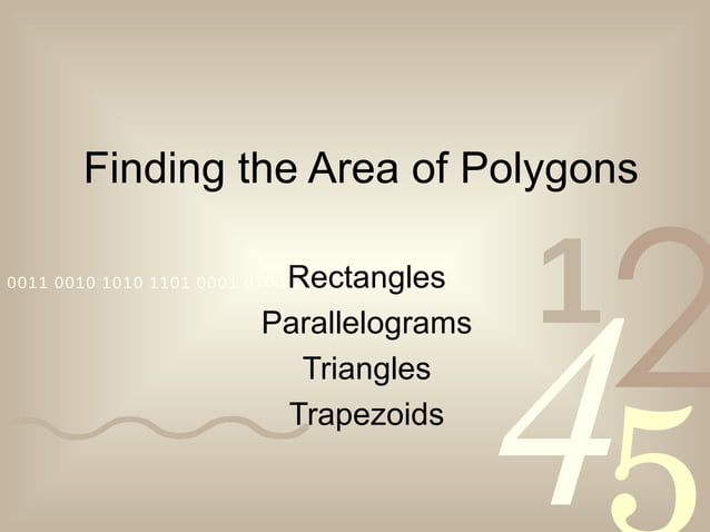 Polygons | PPT | Physics | Science