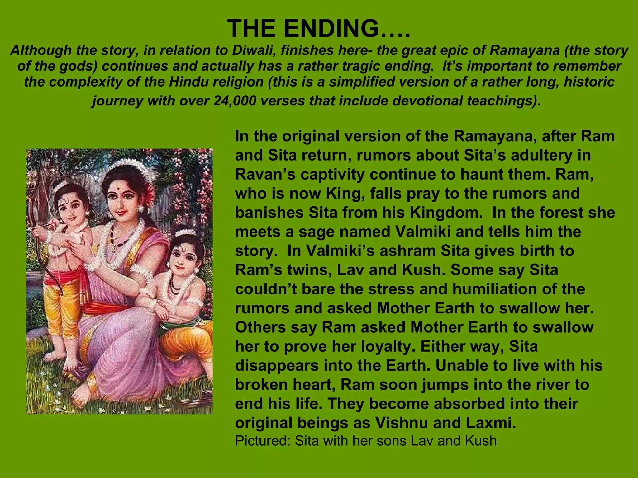 The Meaning Of Diwali | PPS