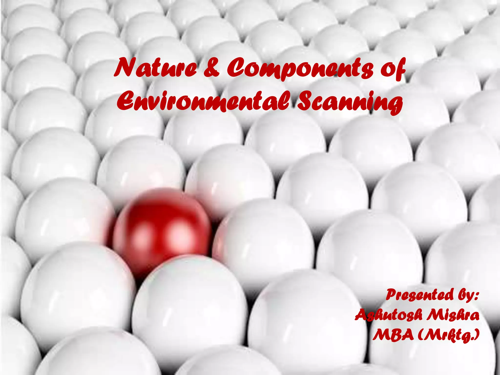 Environmental Scanning:complete concept. | PPT