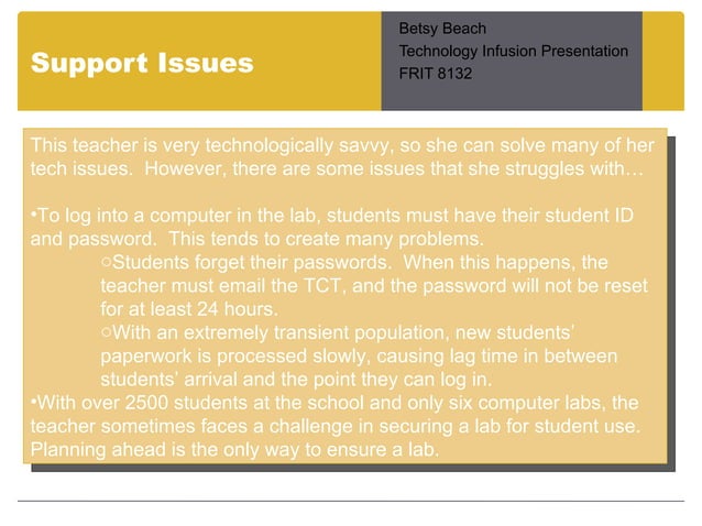 Technology Infusion Presentation | PPT