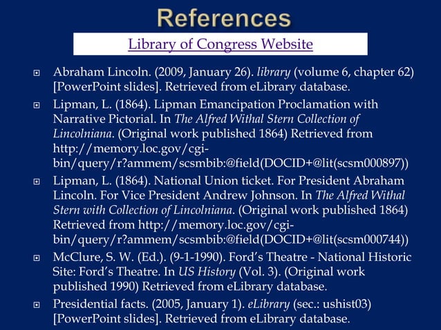 Library of Congress Powerpoint | PPTX