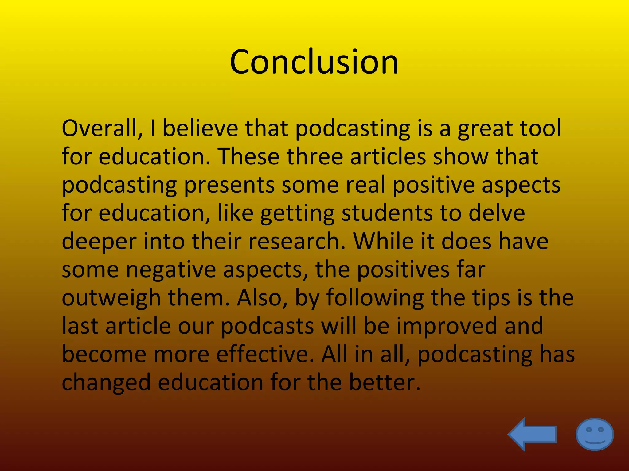 Educational Podcasting | PPT