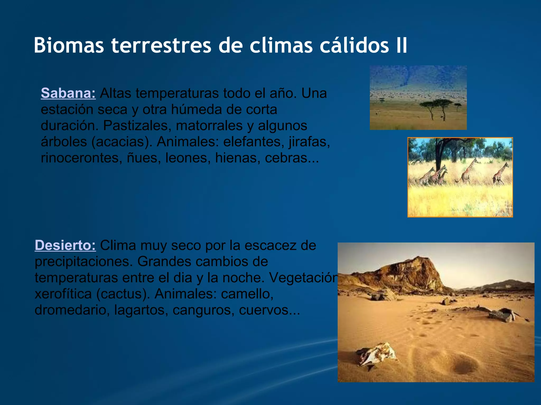 Biomas y Ecosistemas | PPT