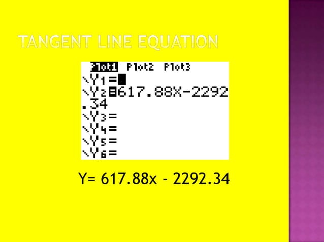 AP Calculus Project #1 | PPT