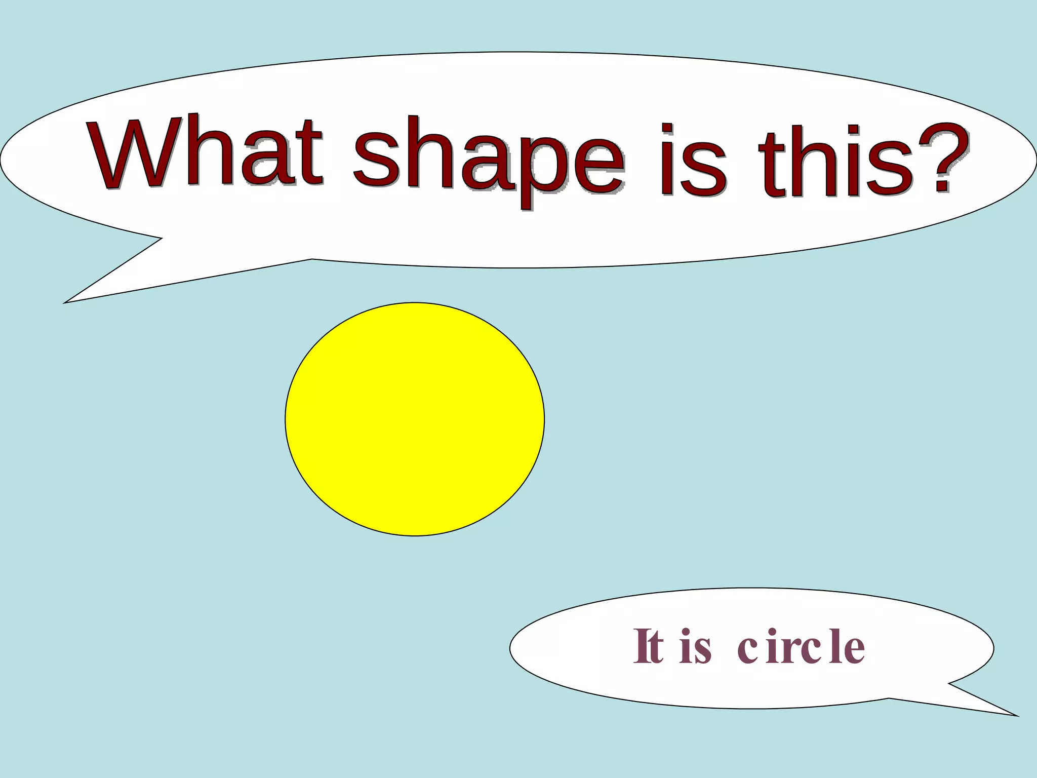 Shapes | PPT