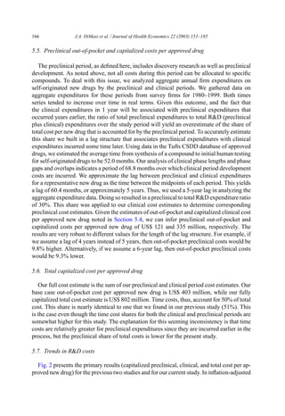 The Price Of Innovation New Drug Development Cost 2003 | PDF