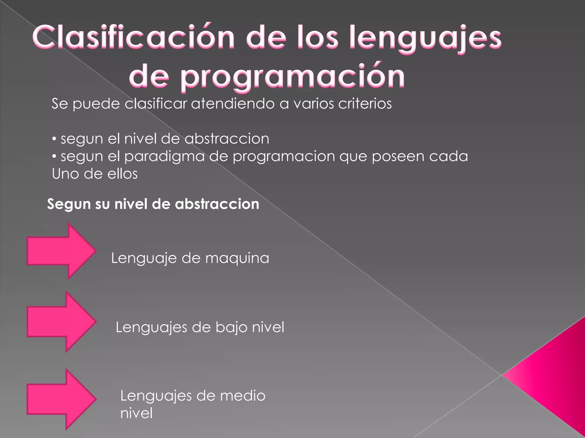 lenguajes de programacion | PPT