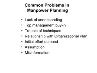 Manpower Planning | PPT