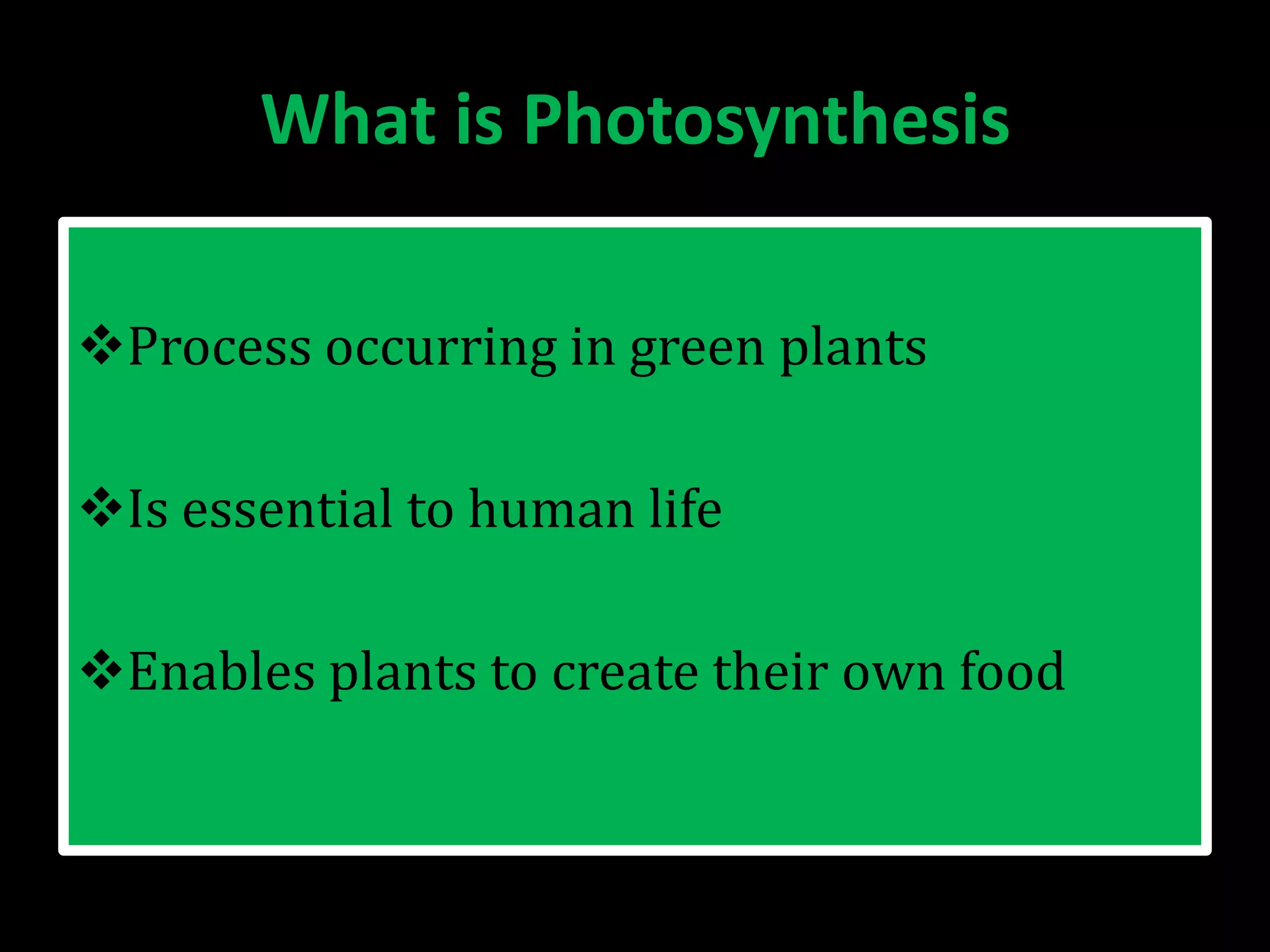 Photosynthesis Presentation | PPTX