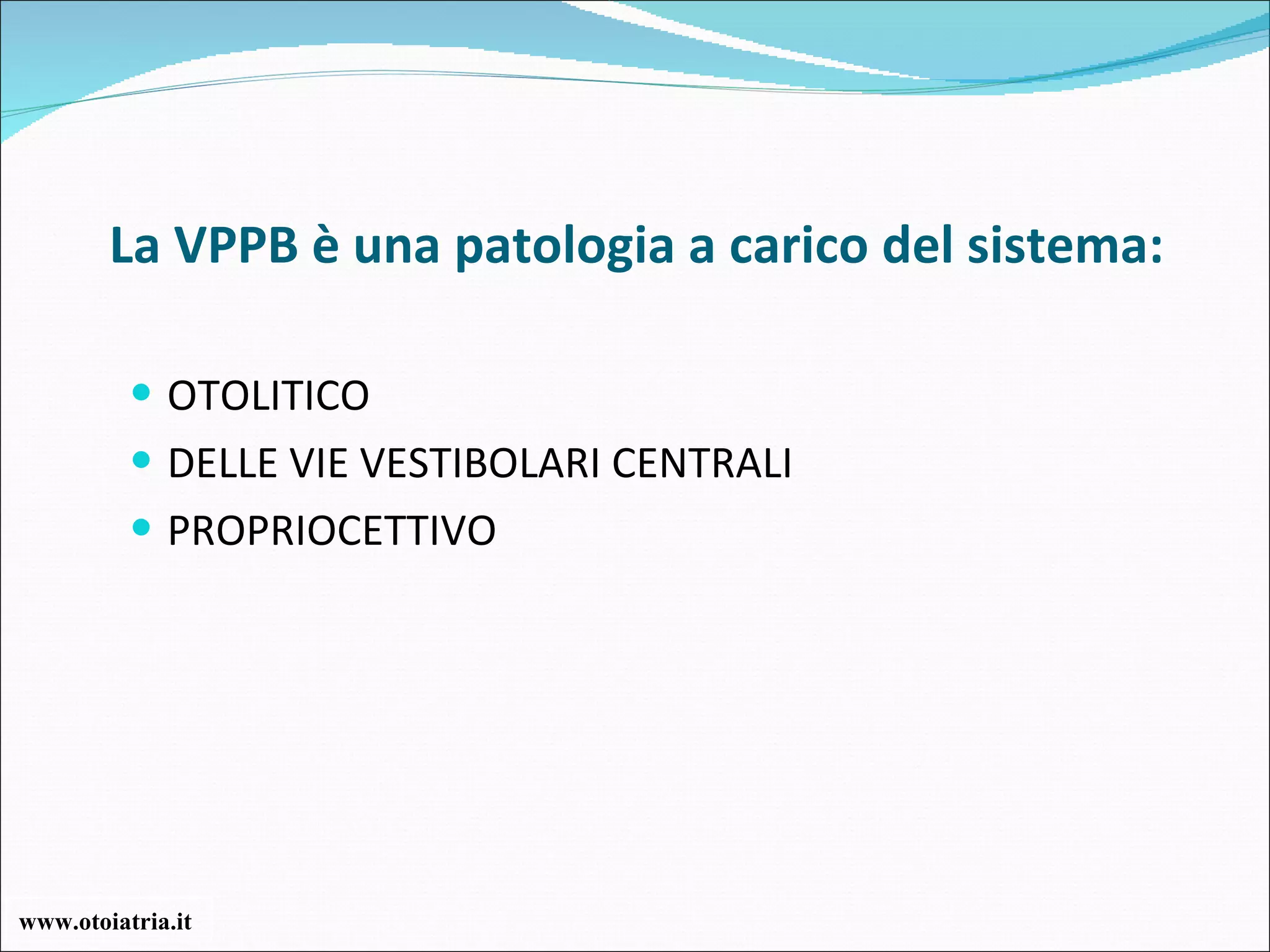 Sistema Vestibolare: anatomia e fisiologia | PPT